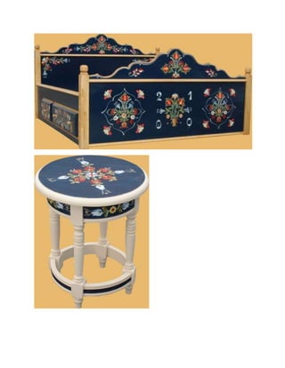 Mobilier traditional romanesc | DOCX