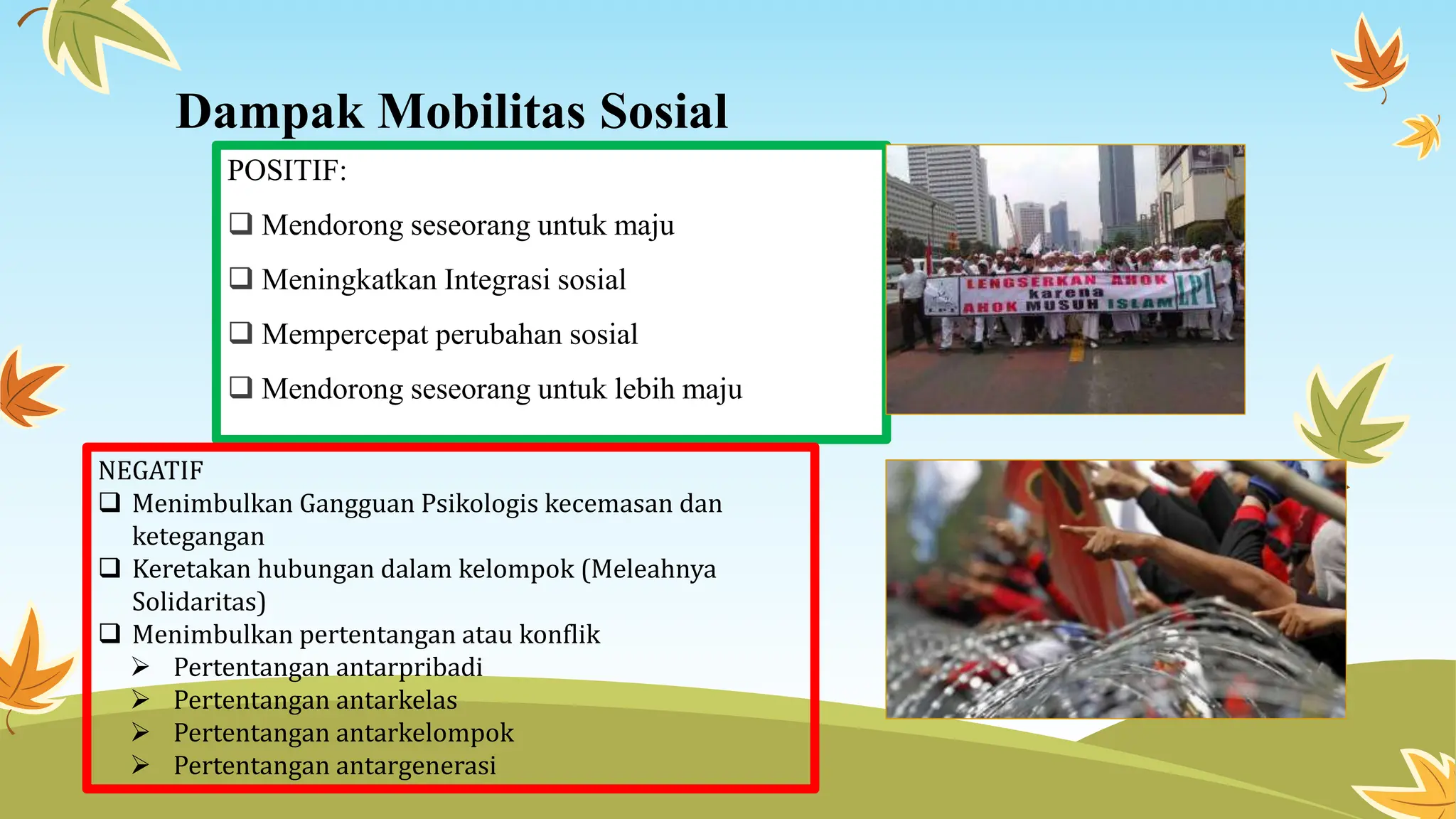 Mobilitas Sosial adalah perubahan status individu atau kelompok pada ...