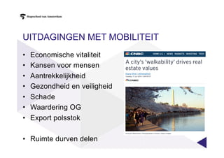 Mobiliteit in Amsterdam | PPT