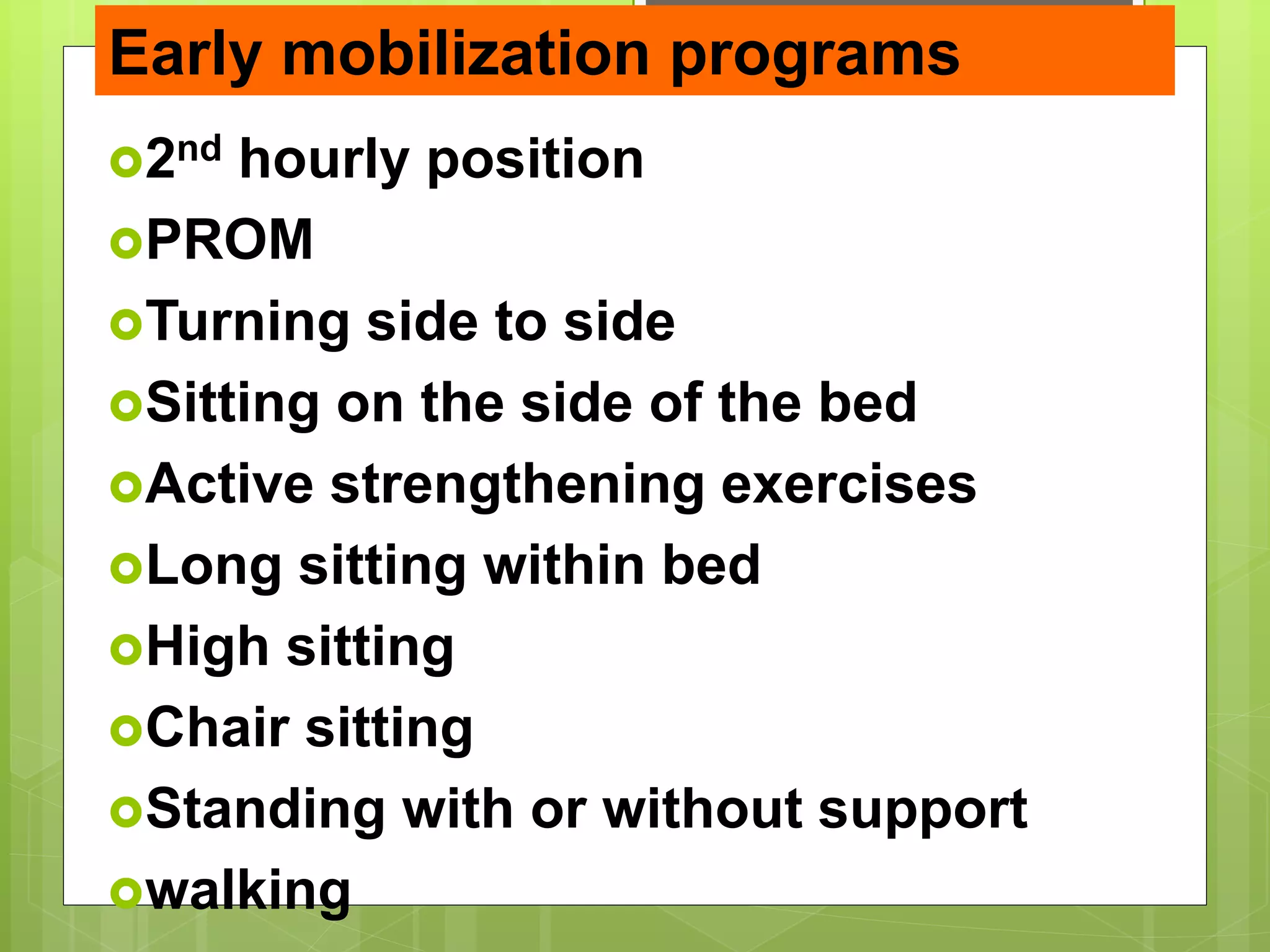 early Mobility in ICU | PPTX