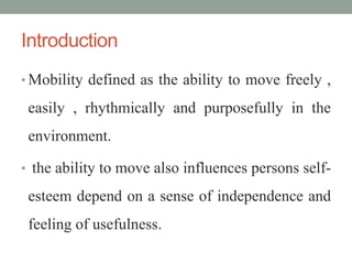 Mobility | PPT
