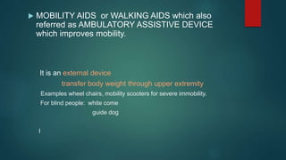MOBILITY AIDS BY MIN^ED ACADEMY | PPT