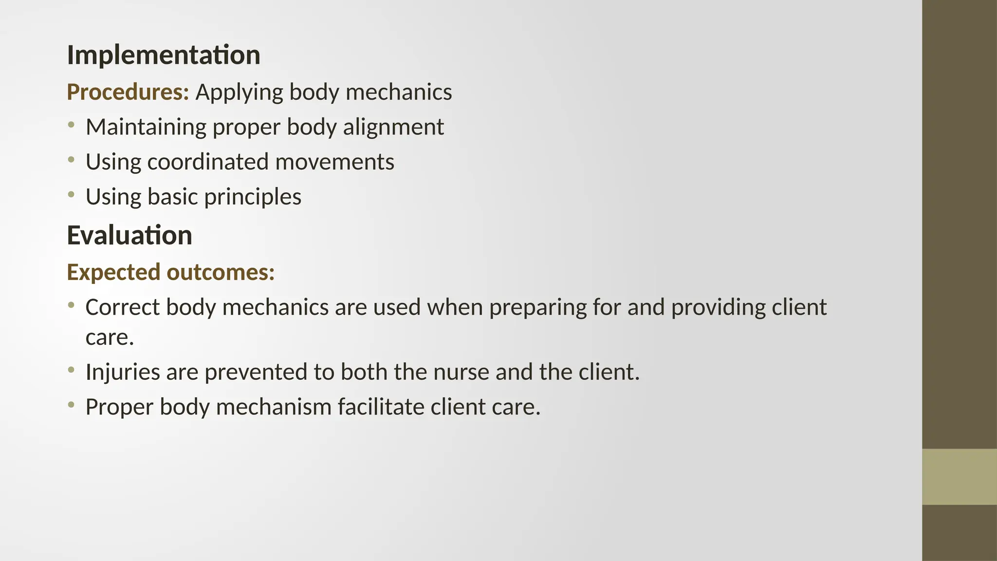 Mobility and Immobility in Nursing...... | PPTX