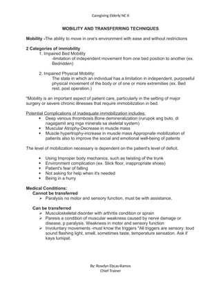 MOBILITY AND TRANSFERRING TECHNIQUES.docx