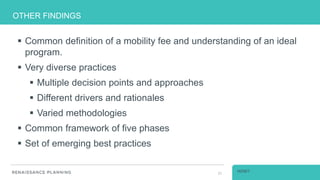 Mobility Fees - An Overview | PPTX