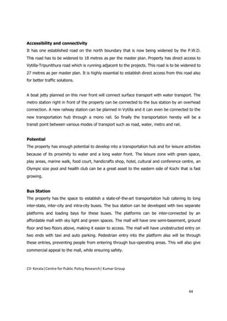 Vyttila Mobility hub | PDF