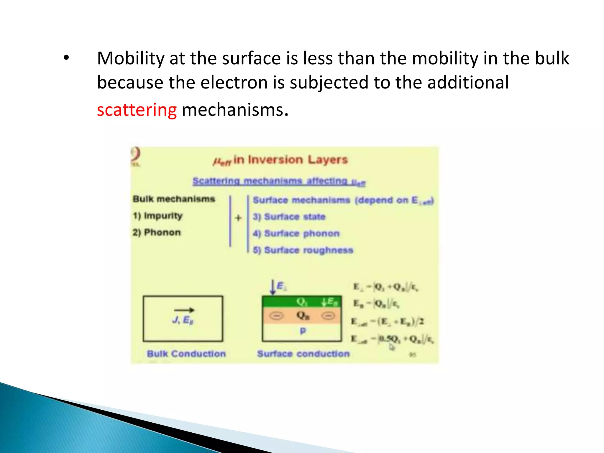 DRIFT DIFFUSION TRANSPORT MODEL | PPT