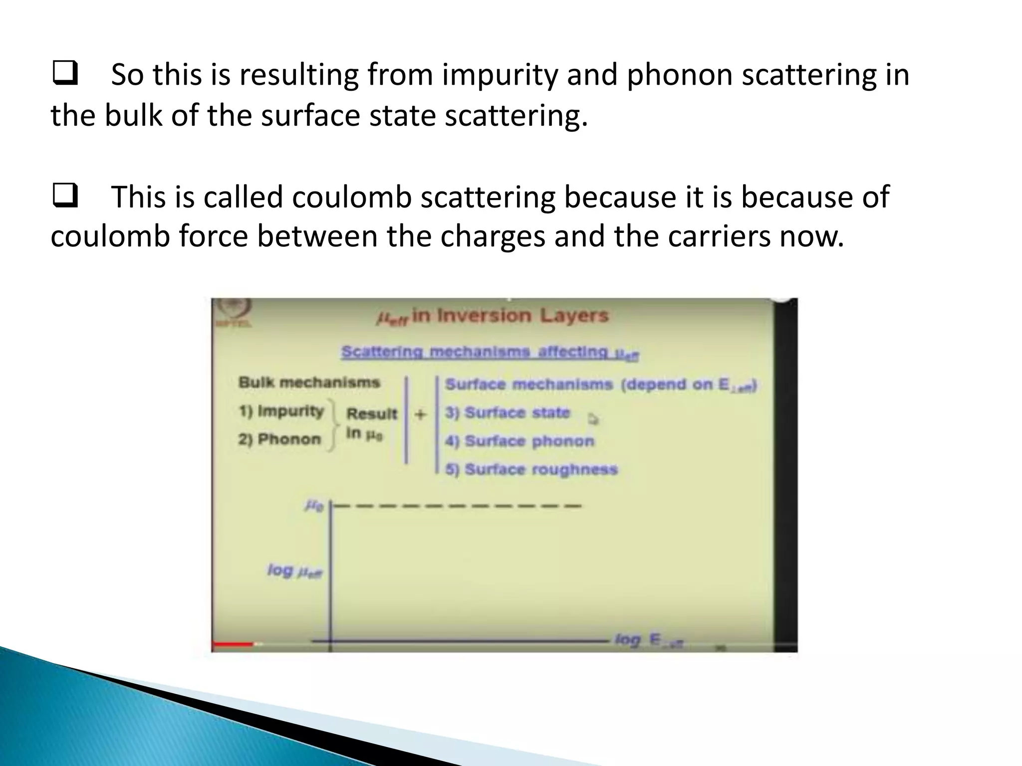 DRIFT DIFFUSION TRANSPORT MODEL | PPT