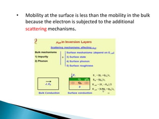 DRIFT DIFFUSION TRANSPORT MODEL | PPTX