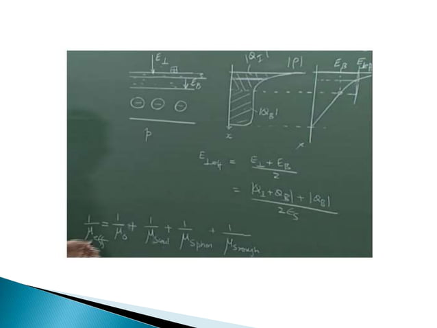 DRIFT DIFFUSION TRANSPORT MODEL | PPT