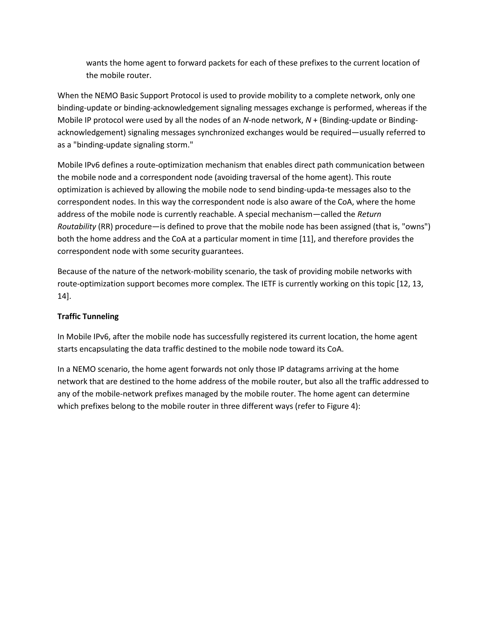 Mobility in network | PDF