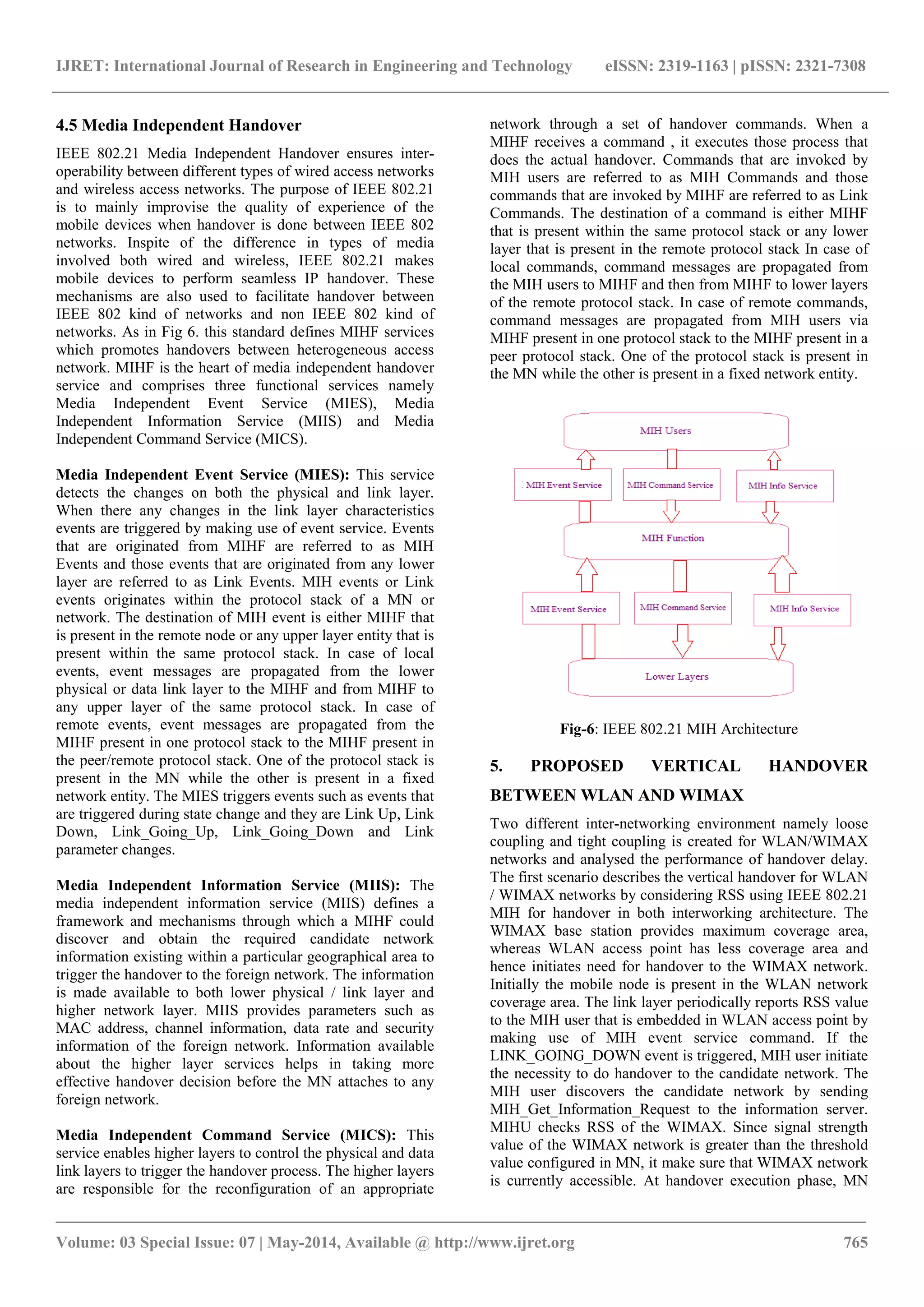 Mobility Management In Heterogeneous Wireless Networks Pdf