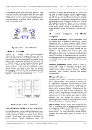 Mobility management in heterogeneous wireless networks | PDF
