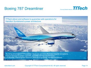 TTTech Automotive Overview | PDF