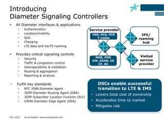 Scaling Diameter for LTE | PPTX