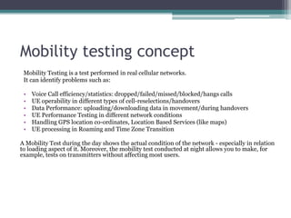 Mobility testing overview and instructions | PPTX | Automotive Industry ...