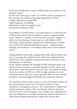 MOBILIZATION PLANLearner’s NameCapella Univers.docx