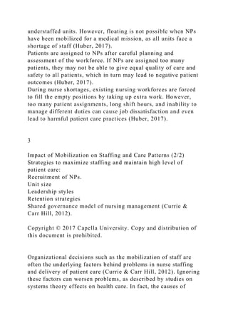 MOBILIZATION PLANLearner’s NameCapella Univers.docx