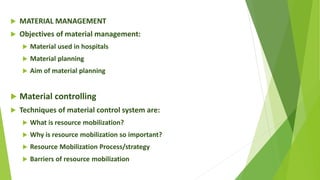 Mobilizing resources | PPTX