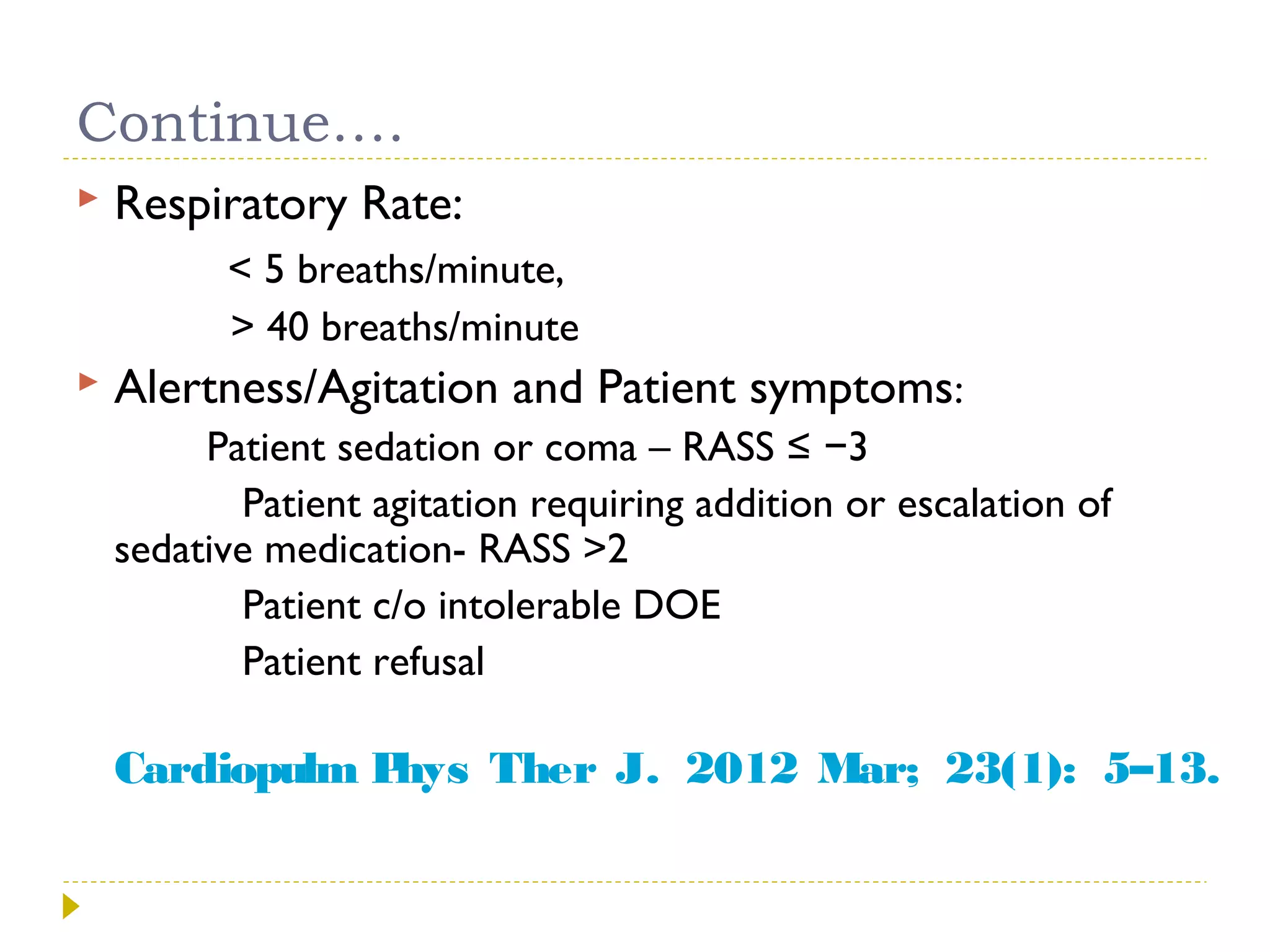 Mobilization in icu | PPT