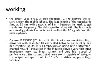 Mobille phone detector | PPT