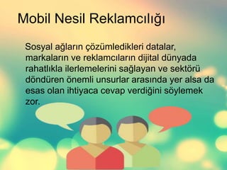 Mobil Nesil | PPTX