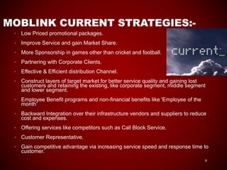 Strategic Business Management Of Mobilink | PPTX