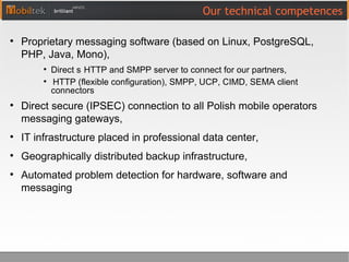 Mobiltek presentation | PPT