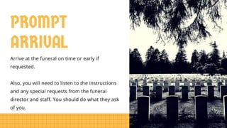 Etiquette Tips for Pallbearers | PPT