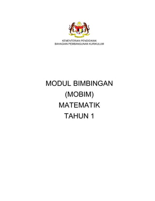 MOBIM MATEMATIK TAHUN 1 Versi BM.pdf.print | PDF