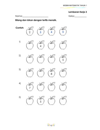 MOBIM MATEMATIK TAHUN 1 Versi BM.pdf.print | PDF