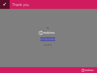 Mobinex Company Overview | PDF