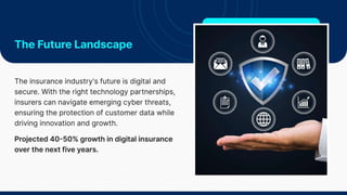 Digital Transformation & Data Security in Insurance Sector | PPT