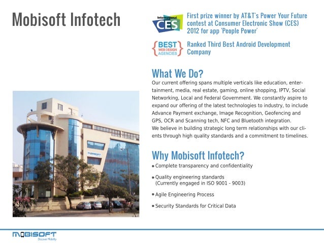 Mobisoft Infotech - corporate deck