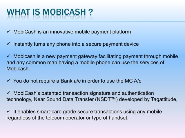 Mobitrade presentation ver3 | PPSX