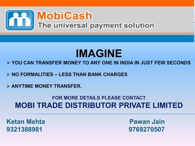 Mobitrade presentation ver3 | PPT