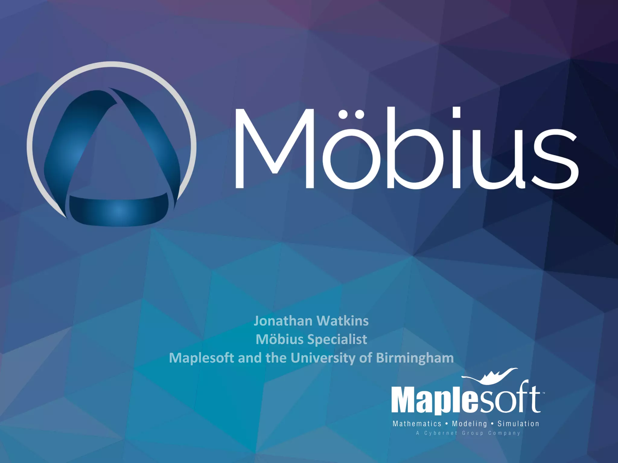 Mobius from Maplesoft | PPT