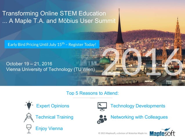 Mobius from Maplesoft | PPT