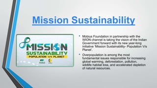 Mobius foundation best ngo in india, ngo working for environment | PPTX