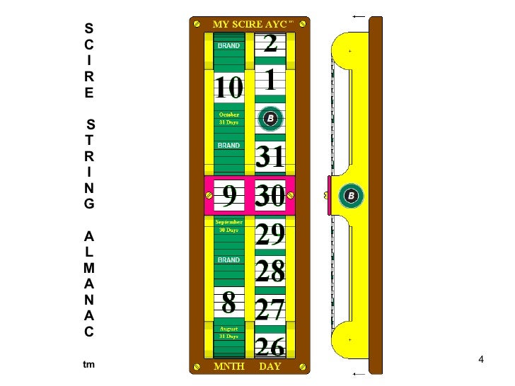 Mobius String Calendar
