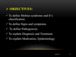 Mobius syndrome 2018 | PPTX
