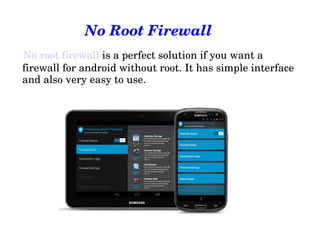 Android Firewall | PPT