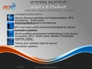 Mobiz Technologies services | PPTX