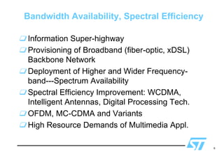 Mobile Multimedia Comm: Technology Dimensions | PPT