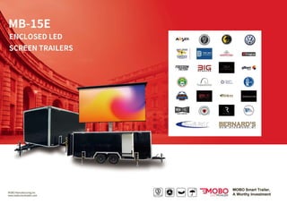 MOBO MB-15E Mobile LED Screen Trailer Brochure | PDF