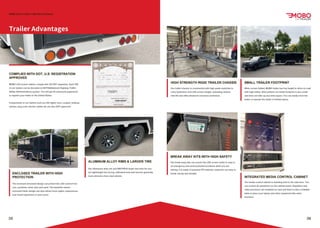 MOBO MB-15E Mobile LED Screen Trailer Brochure | PDF