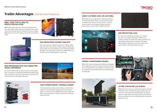 MOBO MB-15E Mobile LED Screen Trailer Brochure | PDF