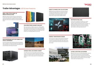 MOBO MB-5 Mobile LED Screen Trailer Brochure | PPT