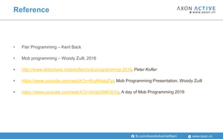 MOB PROGRAMMING | PPT