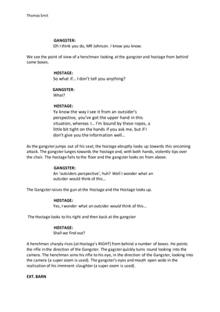 Mobster script final | PDF